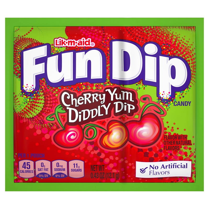 ADD-ON - Fun Dip Single - Cherry - .43oz – The LakeHouse - Care Packages